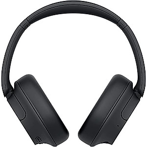 Sony Wireless Noise Cancelling Headphones - Over The Ear Bluetooth Headset with Mic for Phone-Call – Black + NeeGo 3.5mm Headphone Extension Cable, 10ft