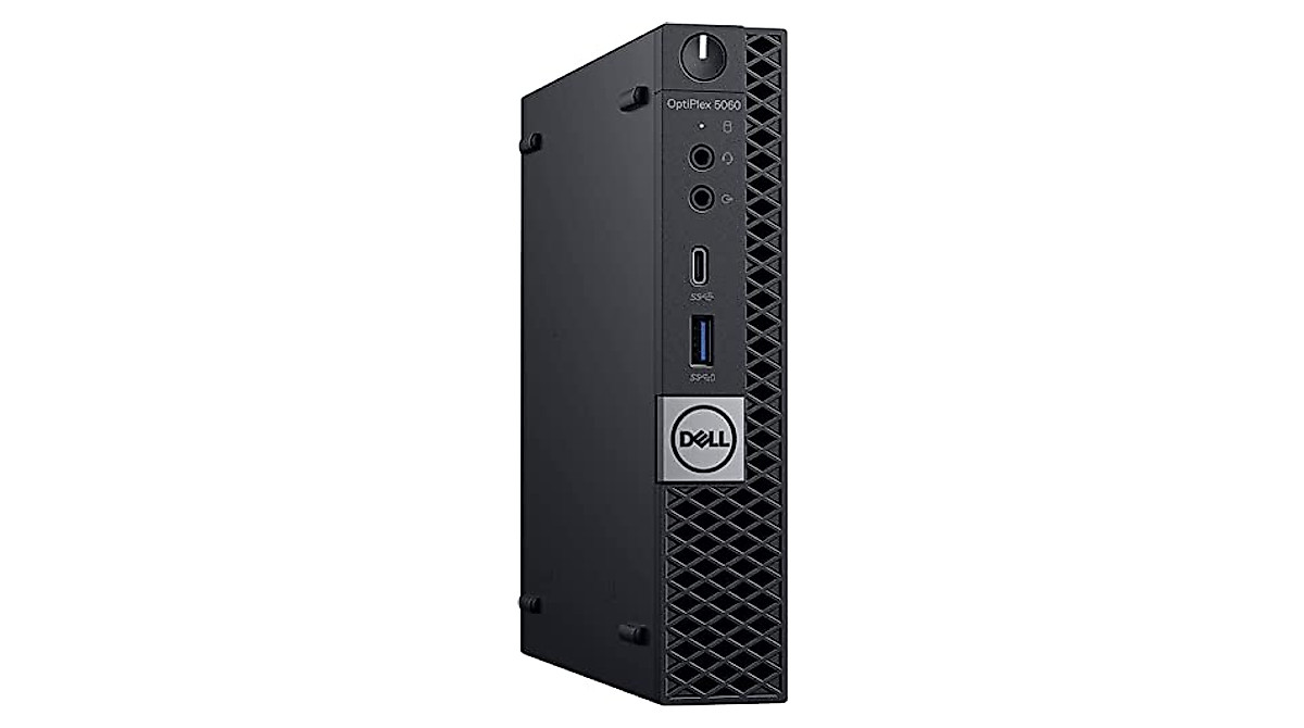 Dell OptiPlex 5060 Micro with 32GB RAM and 24" LCD - Renewed PC