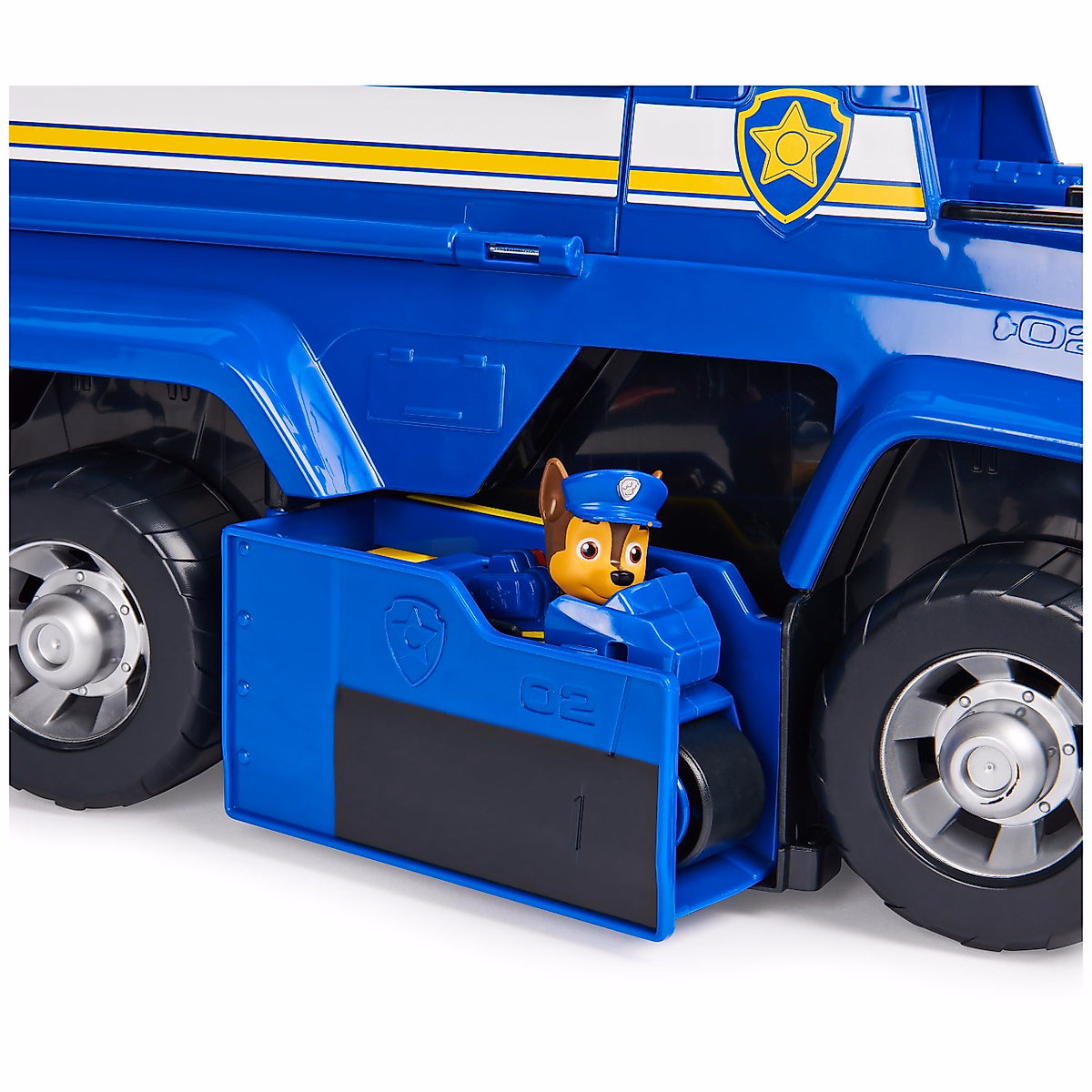 Paw Patrol, Chase’s 5-in-1 Ultimate Cruiser with Lights and Sounds, for Kids Aged 3 and up