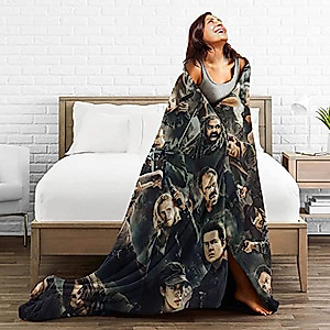 Movie Blanket Ultra Soft Blanket Lightweight Flannel Throw Blanket Air Conditioner Blanket for Bed Couch Living Room Car 50"X40"