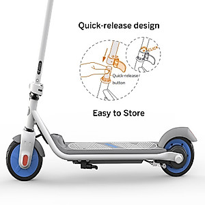 Segway Ninebot eKickScooter ZING C9, Electric Kick Scooter for Kids, Teens, Boys and Girls, Lightweight and Foldable, UL-2272 Certified