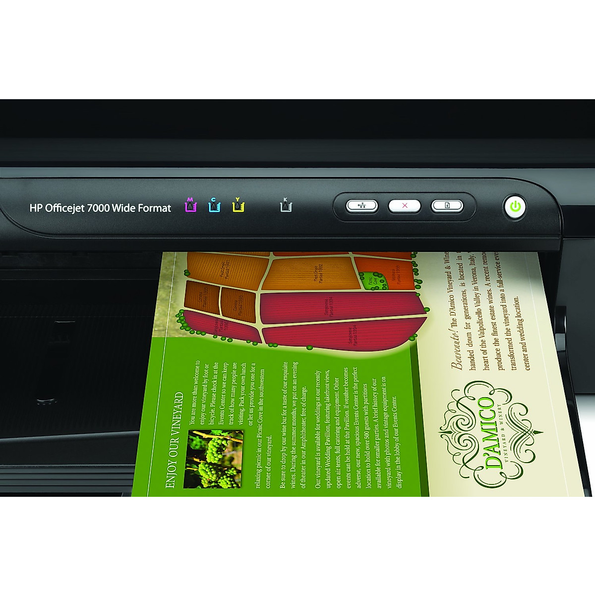 HP Officejet 7000 Wide Format Printer (C9299A#B1H)