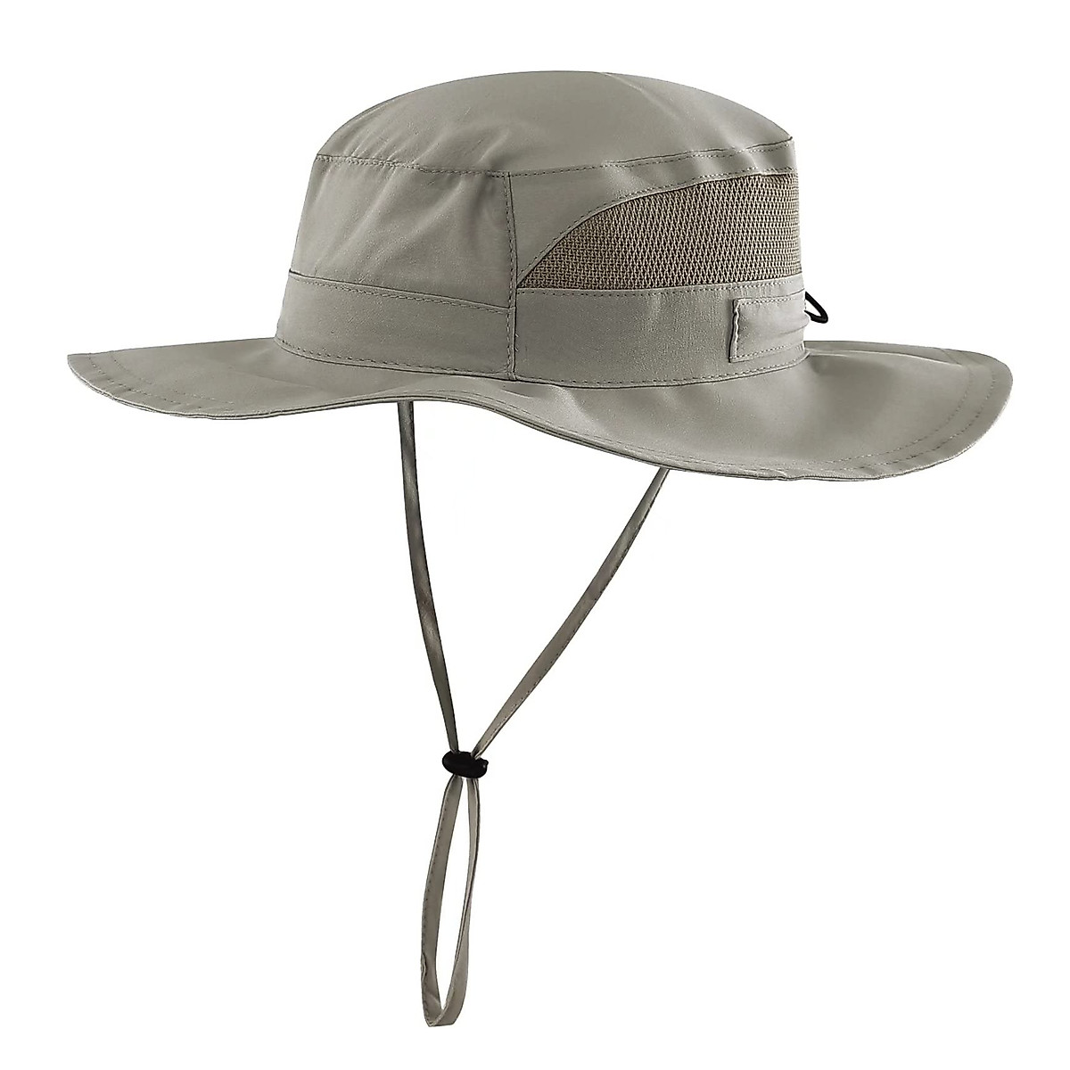 Connectyle Baby Boys Summer Sun Hat UPF 50+ Wide Brim Beach Hat Kids Bucket Fishing Hat S Army Green
