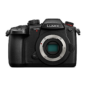 Panasonic LUMIX GH5M2, 20.3MP Mirrorless Micro Four Thirds Camera with Live Streaming, 4K 4:2:2 10-Bit Video, Unlimited Video Recording, 5-Axis Image Stabilizer DC-GH5M2 (Renewed)
