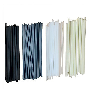 WOLODARSK 1PC=19.5 Inch 40PCS Plastic welding rods ABS/PP/PVC/PE welder rods for plastic welder gun/hot air gun (Each 10pcs rods)