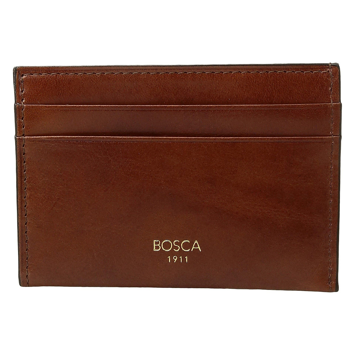 Bosca Old Leather Collection - Weekend Wallet Amber One Size