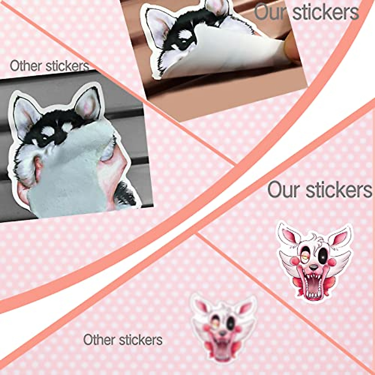 FNAF Stickers 100PCS 5 Nights at Freddy's,fnf,Freddy,Five Nights at Freddy's Stickers,Freddy Fazbear,FNAF Merch Gift for Teens/Kids