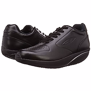 MBT Women's Sneakers Slipper, Black Black Nappa 03n, 8 AU