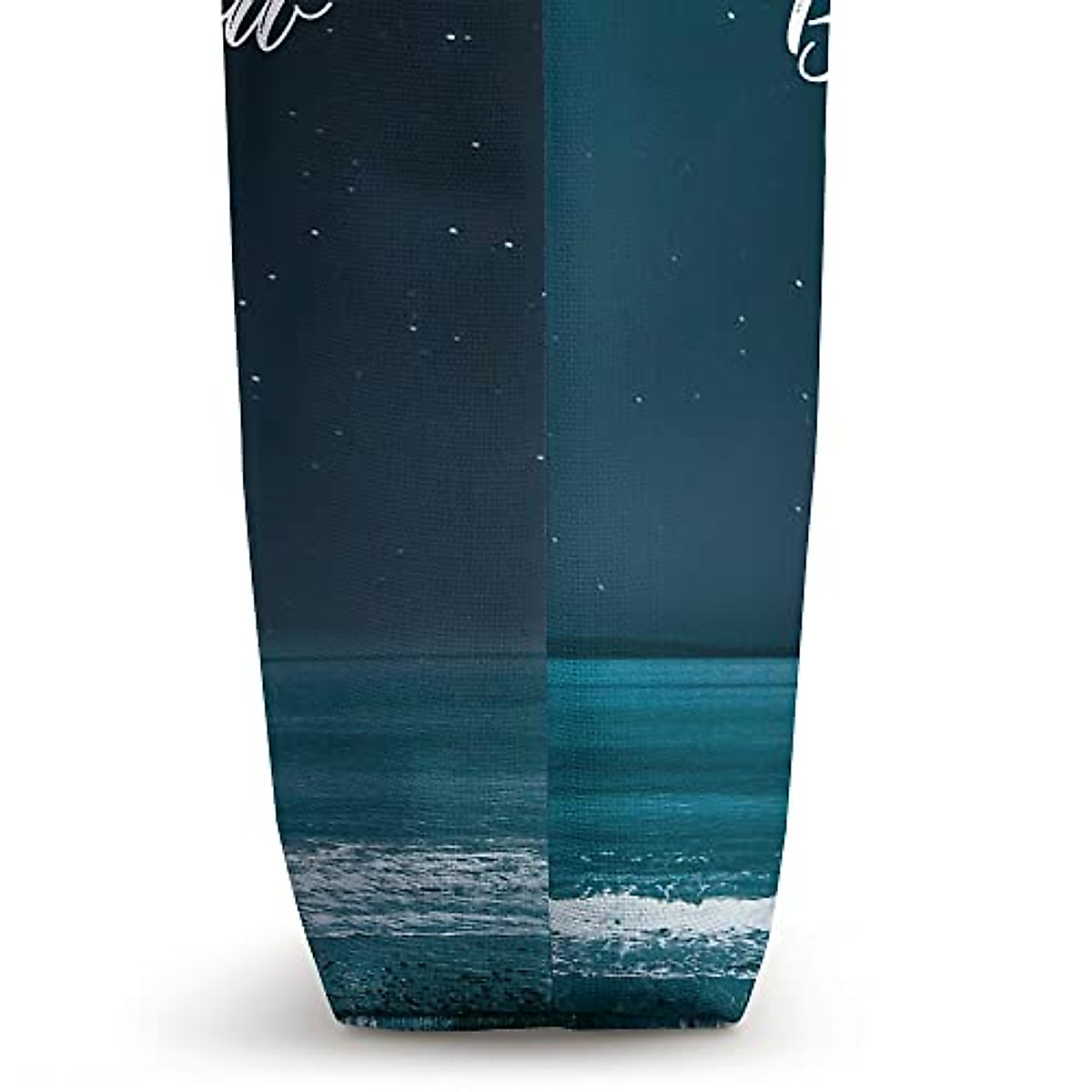 Be Still and Know that I Am God Psalm 46:10 Christian Quote Tote Bag