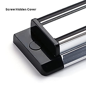 KITCHENDAO Magnetic Knife Rack - 17.5 inch - Knife Holder for Wall with Magnet -Knife Storage Bar Strip - Aluminum - Metal Knives, Utensils and Kitchen Sets Holder