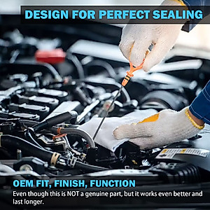 Valve Cover Gasket Set - Compatible with 2.0L 2.3L 2.5L Ford Escape, Focus, Funsion, Ranger, Transit Connect, Mazda 3, 5, 6, CX-7, MX-5, Tribute, B2300 - Replace VS50639R1