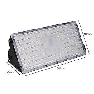 LED Flood Light, chunnuan,100W LED floodlights 9000LM Warm White(2800-3200K) Outdoor Waterproof IP65 Super Bright Flood Lamp Security Light Spotlight Lamp for Outdoor Garage,Garden,Yard