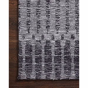 Justina Blakeney x Loloi Yeshaia Collection YES-05 Grey/Charcoal 7'-9" x 9'-9" Area Rug