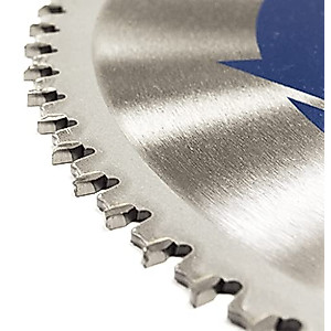 Benchmark Abrasives 10" TCT Saw Blades, Tungsten Carbide Tipped Circular Metal Cutting Saw Blades for Steel, Stainless Steel, Nickel, Titanium, Ferrous Metals, Steel Pipe (10" 80 Teeth)