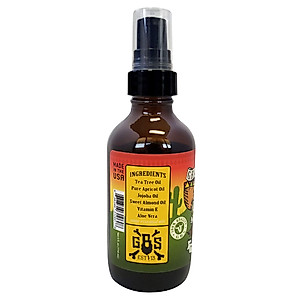 Grave Before Shave Beard Oil (Tequila Limon Blend) 4 oz. Bottle