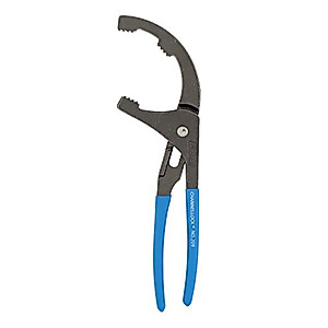 CHANNELLOCK 209 9-inch Oil Filter/PVC Pliers | Made in USA | 1.75 to 3-inch Jaw Capacity | Forged High Carbon Steel | Ideal for Engine Oil Filters, Conduit, and Fittings