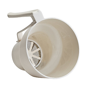 Hutzler Super sifter, 3 cup, white