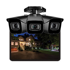 Lorex NC4K8-3216BB 32 Channel 4K Security Camera System with N882A38B 8TB 4K Fusion NVR, 16 Port ACCLPS263B POE Switch and 16 E841CAB 8MP Bullet Cameras