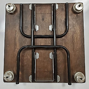 The Kitchen Zone Custom Domino Table with Flag - Anti-scrash and Water-Resistant(Legs Included)