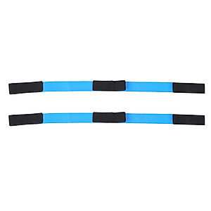 Camidy Team Game Fastening Tape,Ribbon Elastic Cooperative Legged Race Band Outdoor Birthday Team-Building Party Group Game