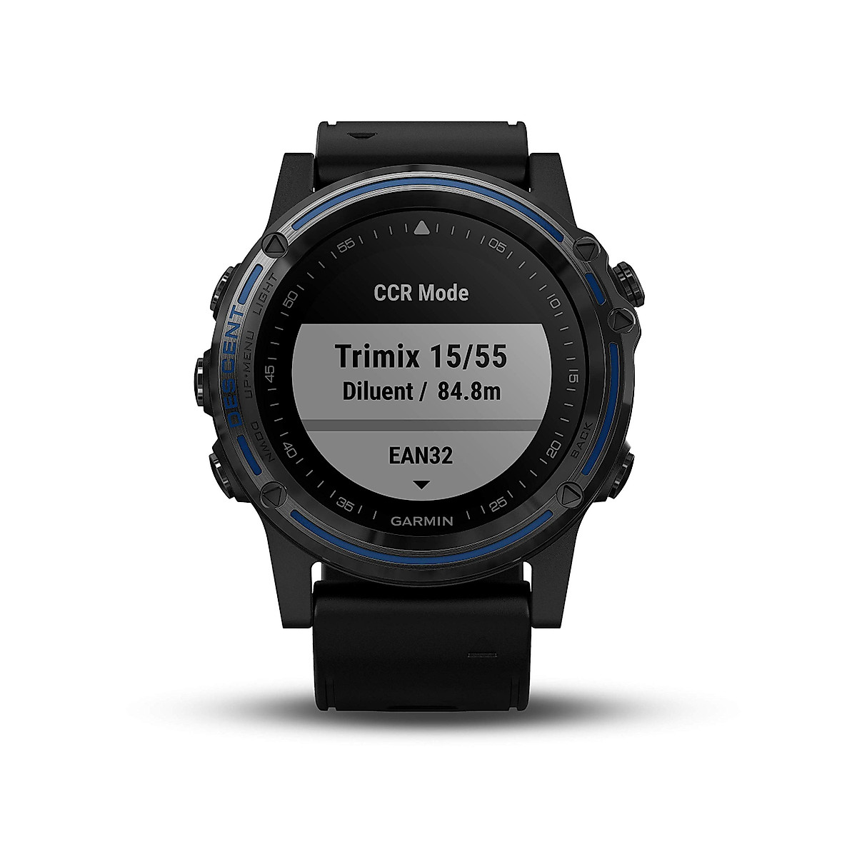 Garmin Descent Mk1, Watch-Sized Dive Computer with Surface GPS, Includes Fitness Features, Gray Sapphire with Black Band