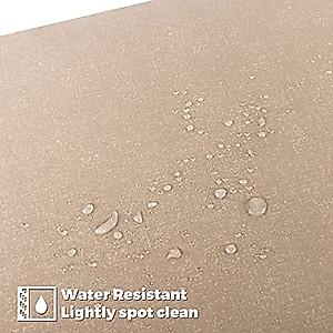 SewKer Outdoor Bench Cushion 44 x 18 Inch Waterproof Patio Furniture Cushions, High Density Foam Never Deform (TAN)