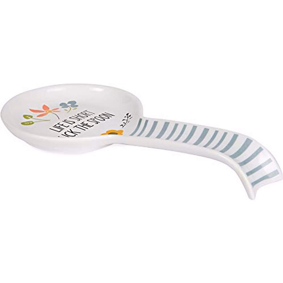 Pavilion Gift Company Spoon Rest, One Size,White