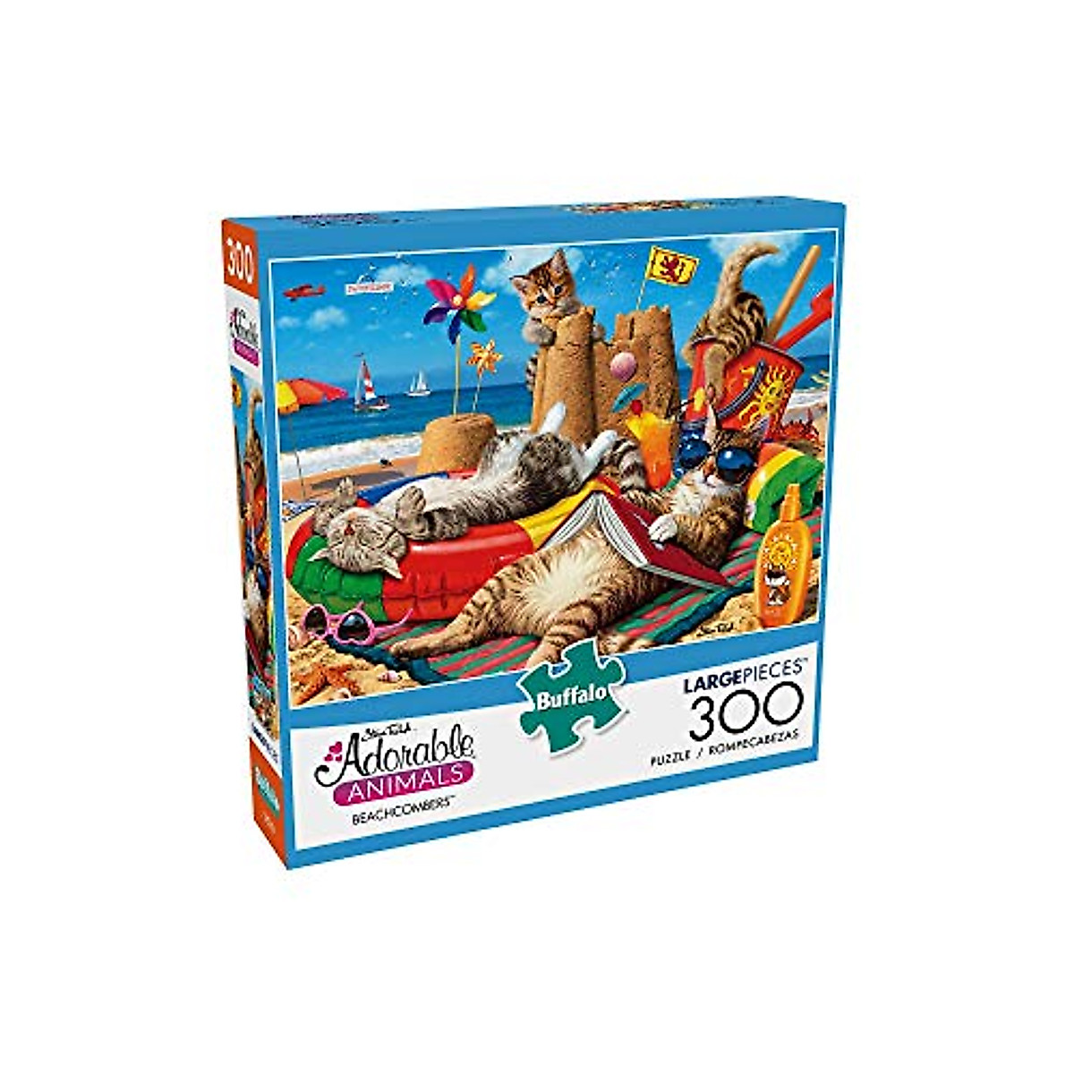 Buffalo Games - Beachcombers - 300 Large Piece Jigsaw Puzzle