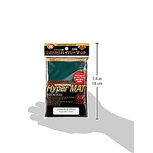 Hyper Matte Sleeves (80-Pack), Green