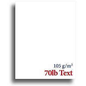 Monarch Executive Letterhead - 7.25 x 10.5 inch - Quality Blank White 70lb Text (105gsm) Stationery Paper (100 Sheets)