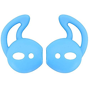 JNSA 4 Pairs Hooks and Covers Compatible with AirPods,Compatible with EarPods, Anti Drop Noise Canceling Hook Design for Sport, 4 Pairs Set 4 Colors