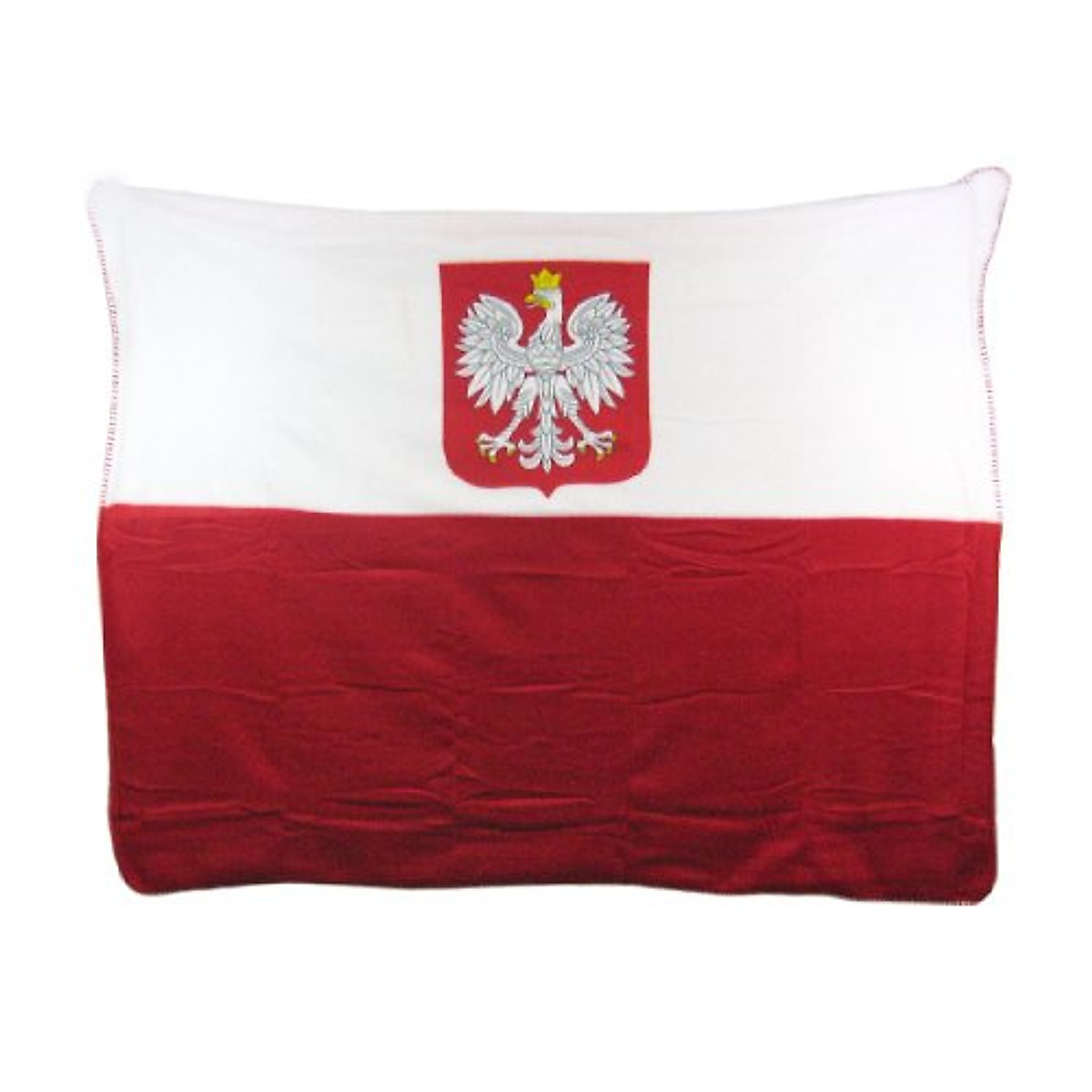 AvidFlag Polish White Eagle Fleece Throw Blanket Poland Coat of Arms