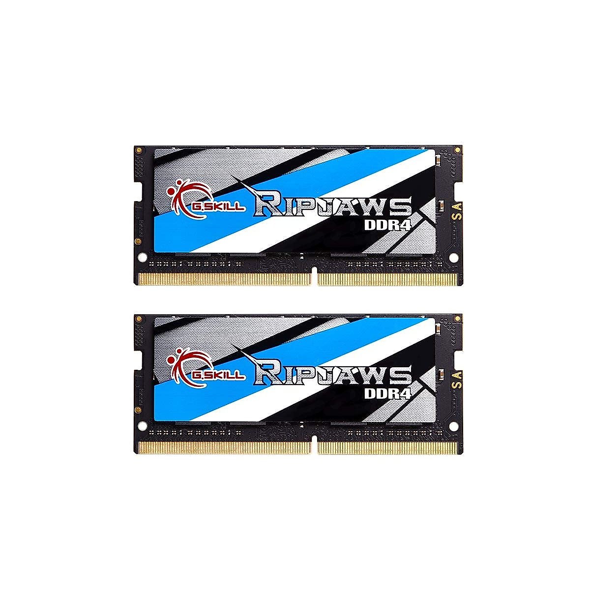 G.SKILL Ripjaws DDR4 SO-DIMM Series DDR4 RAM 16GB (2x8GB) 2666MT/s CL19-19-19-43 1.20V Unbuffered Non-ECC Notebook/Laptop Memory SODIMM (F4-2666C19D-16GRS)