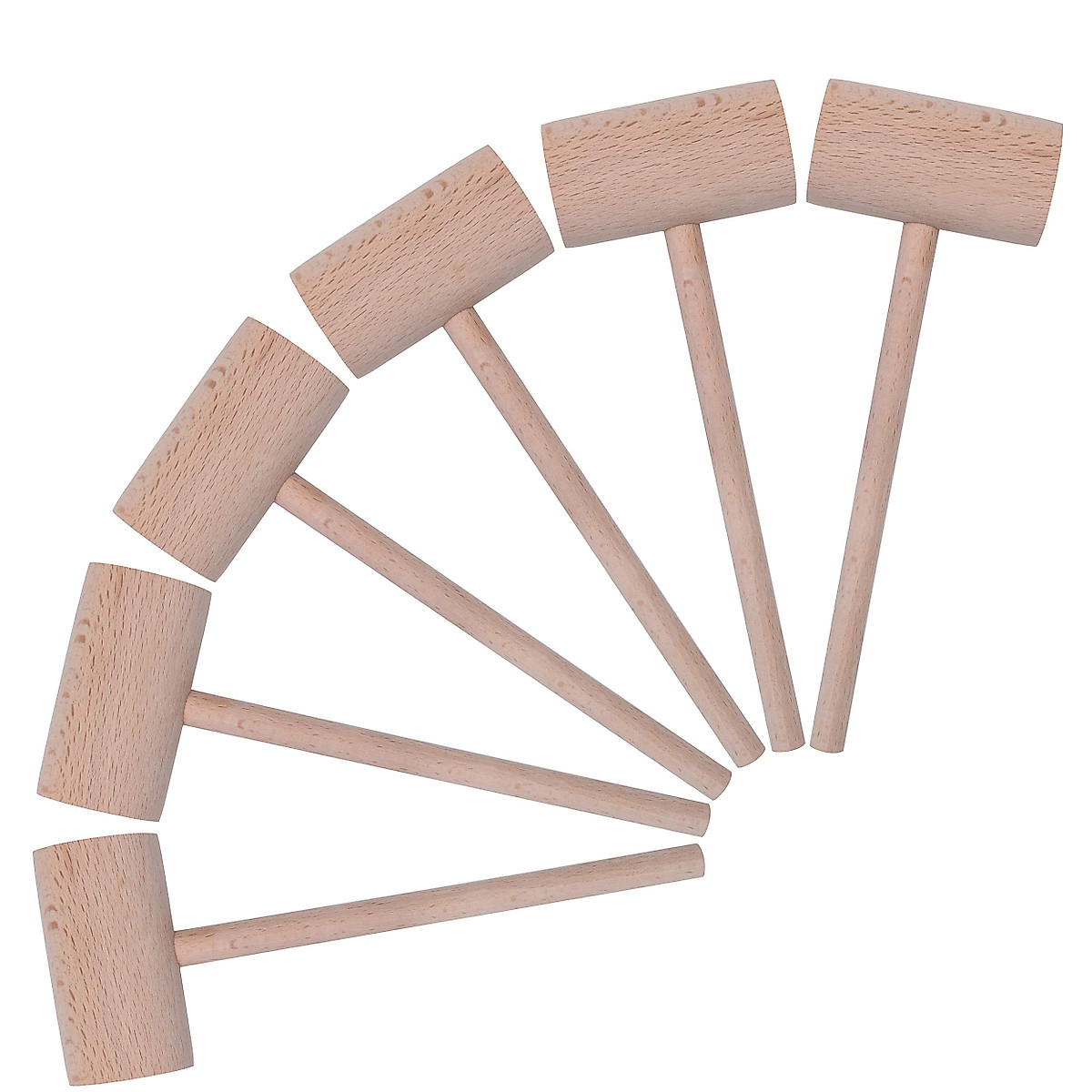 6PCS Wooden Crab or Lobster Mallets