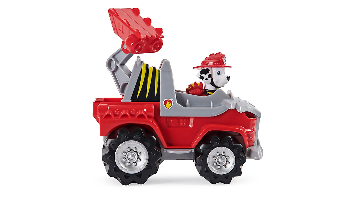 PAW Patrol Dino Rescue Marshall Vehicle with Mystery Dino Figure
