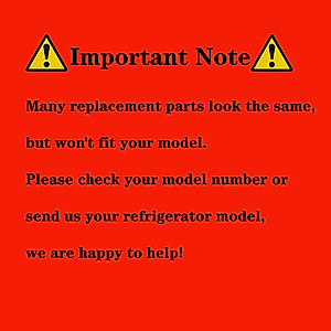 2 Packs W10321304 Refrigerator Door Shelf Bin by SupHomie - Compatible with Whirlpool Refrigerator Replaces WPW10321304 PS11752778