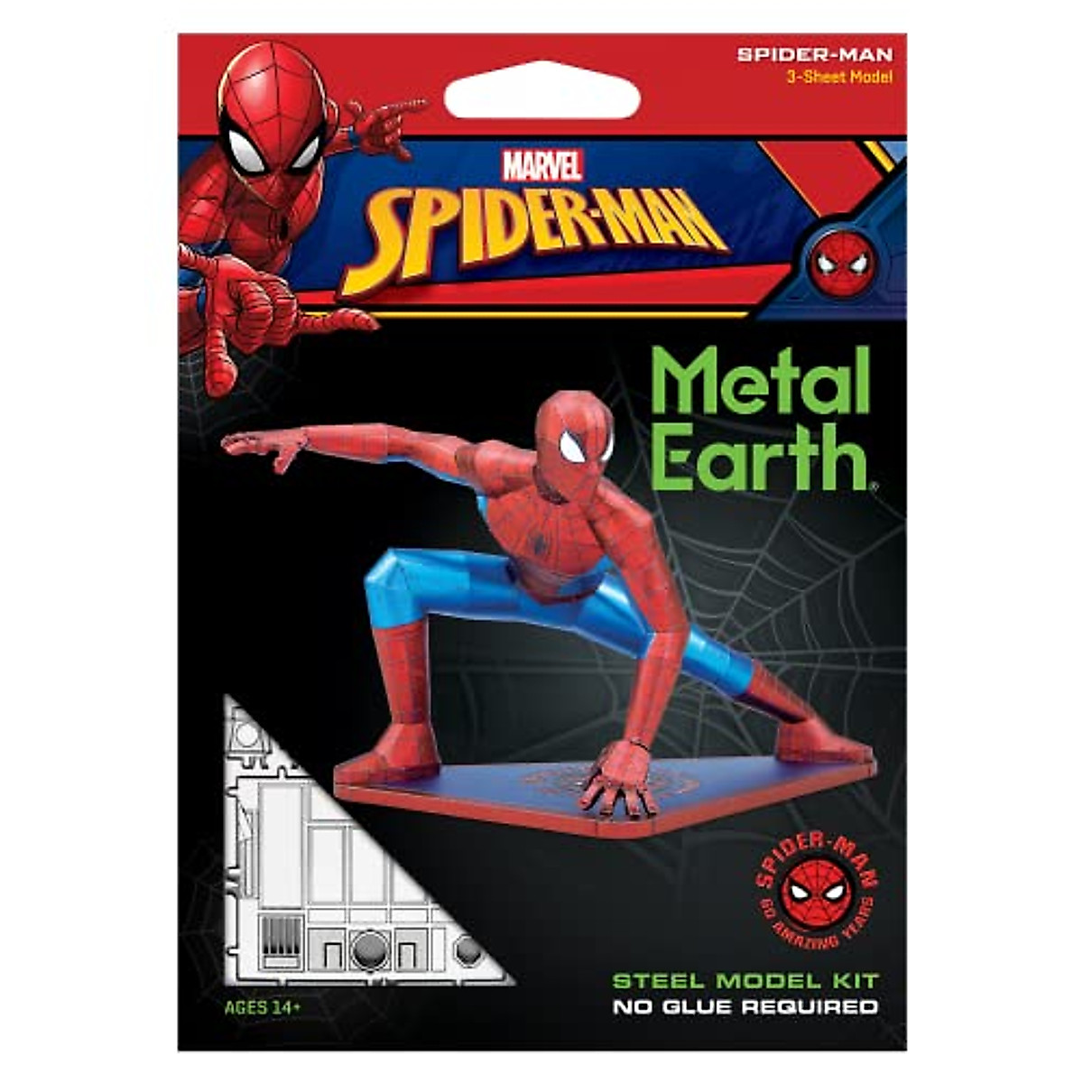 Metal Earth Marvel Spider-Man 3D Metal Model Kit Fascinations