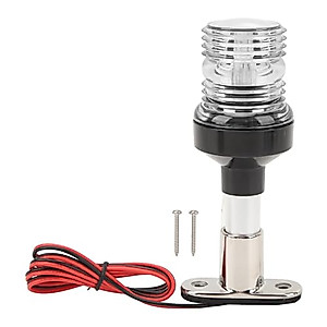 Boat Anchor Light, 6in All Round Stern Light Bright for Fishing Boat (Warm White)