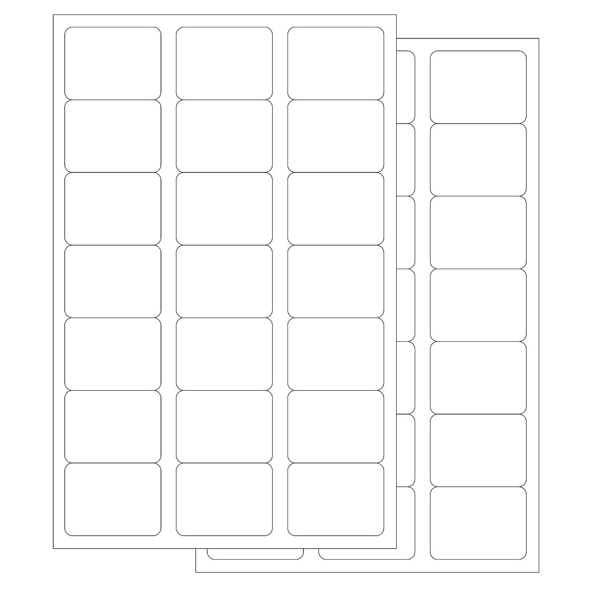 Clothing Labels, Name Labels for Masks, Washer and Dryer Safe, No Iron, Kids Labels for Daycare, Nursing Home Labels, Washable, Write-On, Made in The USA