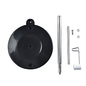 Sew Tech Adjustable Cone Thread Stand Spool Holder for Sewing Machine Embroidery Quilting Serger Machines, Single Thread Stand for Smoother Feed, Large Spool Holder with Steady Heavy Plastic Base