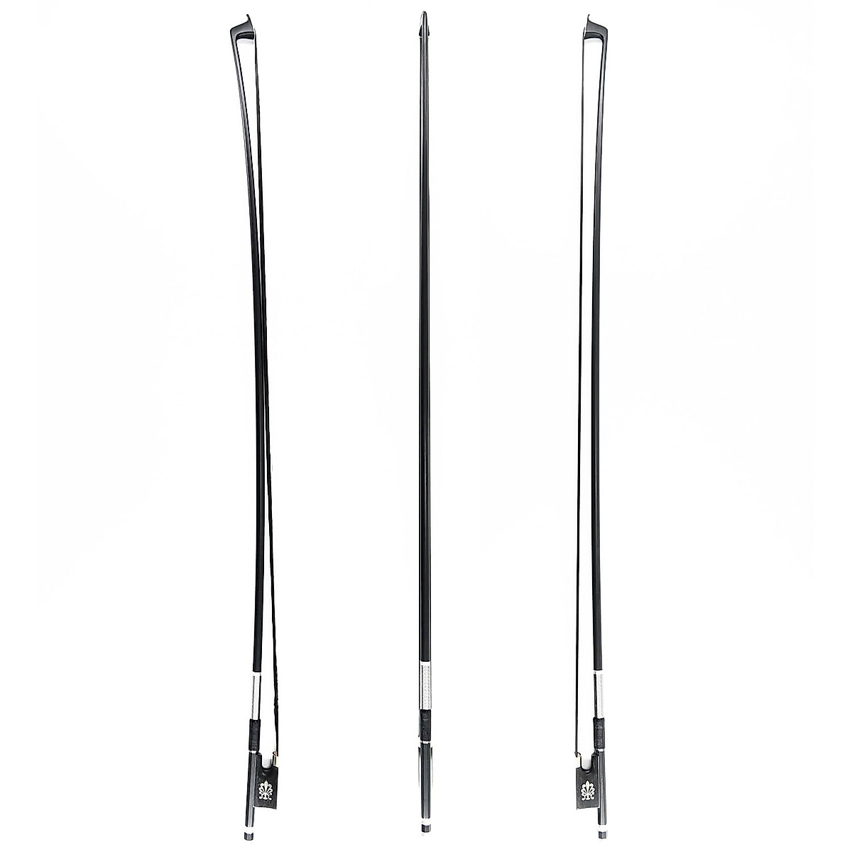 VINGOBOW Brandnew Carbon Fiber VIOLIN BOW 4/4 Size Deep & Powerful Tone, Art No.106VB