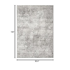 LUXE WEAVERS Florance Collection 86328 Vizon 8x10 Modern Geometric Area Rug