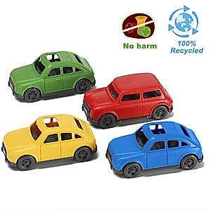 Bath Boat Toy,11 Piece Bath Boat Toy with 4 Mini Cars and 6 Boat Squirters,Floating Boat Toys for Bathtub Bathroom Pool Beach for Toddlers Boys Girls Kids