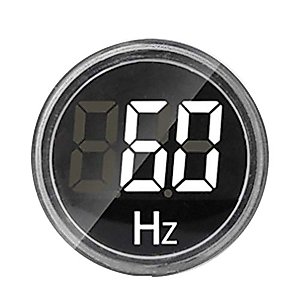 YWBL-WH AC Round Frequency Meter LED Digital Display Hz Frequency Indicator Light