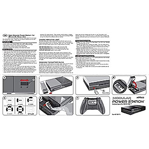 Nyko Modular Power Station - 2 Port Power Station with 2 Rechargeable Batteries for Xbox One