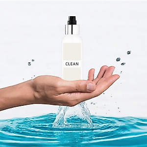 CLEAN ALCOHOL-FREE Fine Fragrance Mist by Body Botanic 5 Fl Oz 148 mL - the Simply Fresh Scent of Pure Soap, Cool Water and Clean Cotton - with Plant Extracts