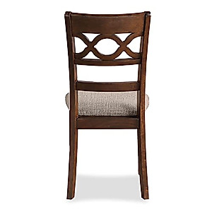 New Classic Furniture Cori 5-Piece Round Dining Set with 1 Table and 4 Chairs, Brown Cherry