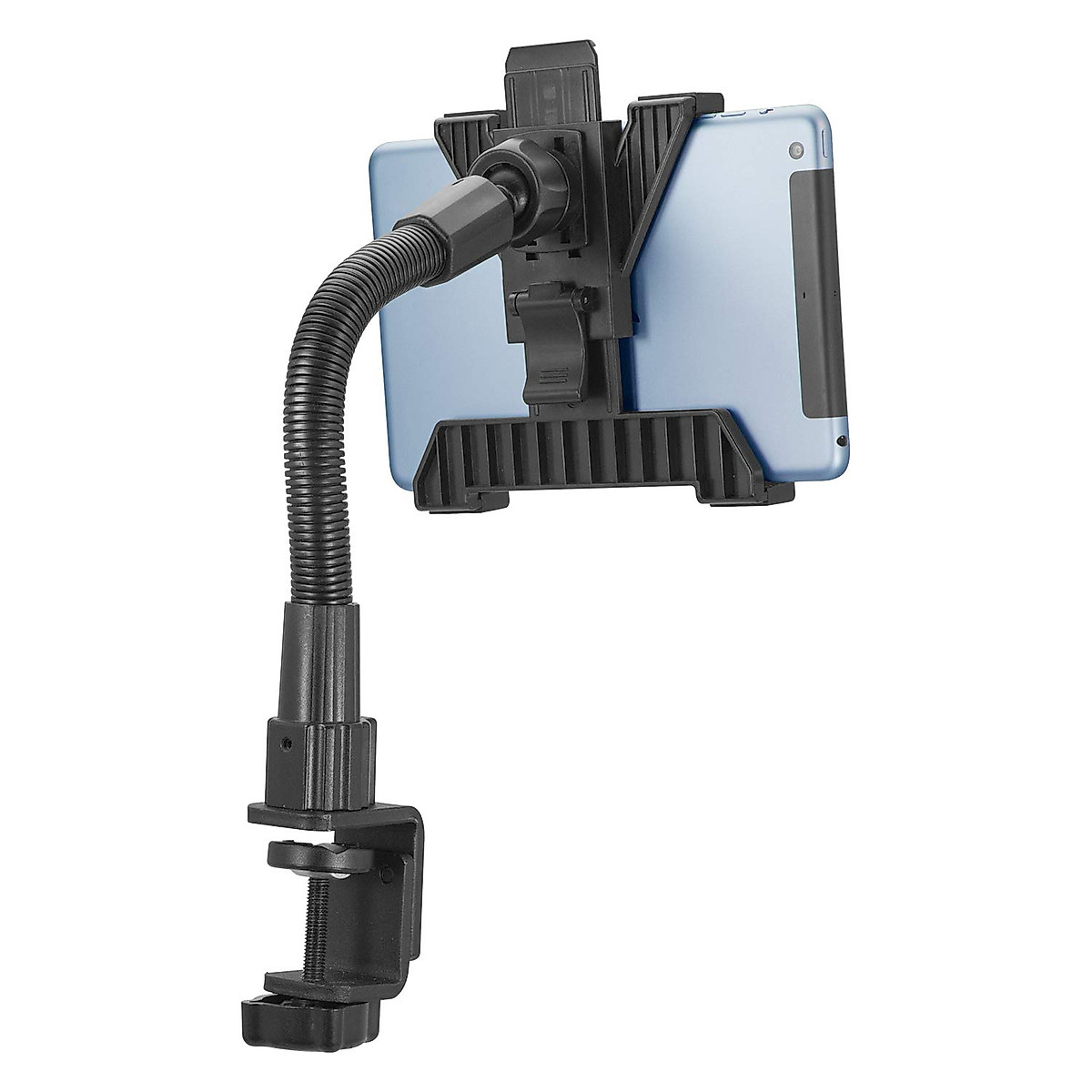 iBolt TabDock Flexpro Clamp- Heavy Duty C-Clamp Mount for All 7" - 10" Tablets (iPad, Nexus, Samsung Galaxy Tab) for Desks, Tables, Wheelchairs, Carts, etc : Great for Homes, Schools, and Offices