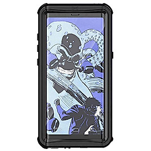 Ghostek Nautical Waterproof Galaxy Note 8 Case with Screen Protector - Slim Heavy Duty Protection (Black)