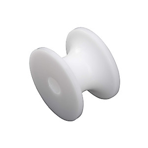 Lewmar Replacement 2.5" Dia. Delrin Wheel for Bow Rollers, White